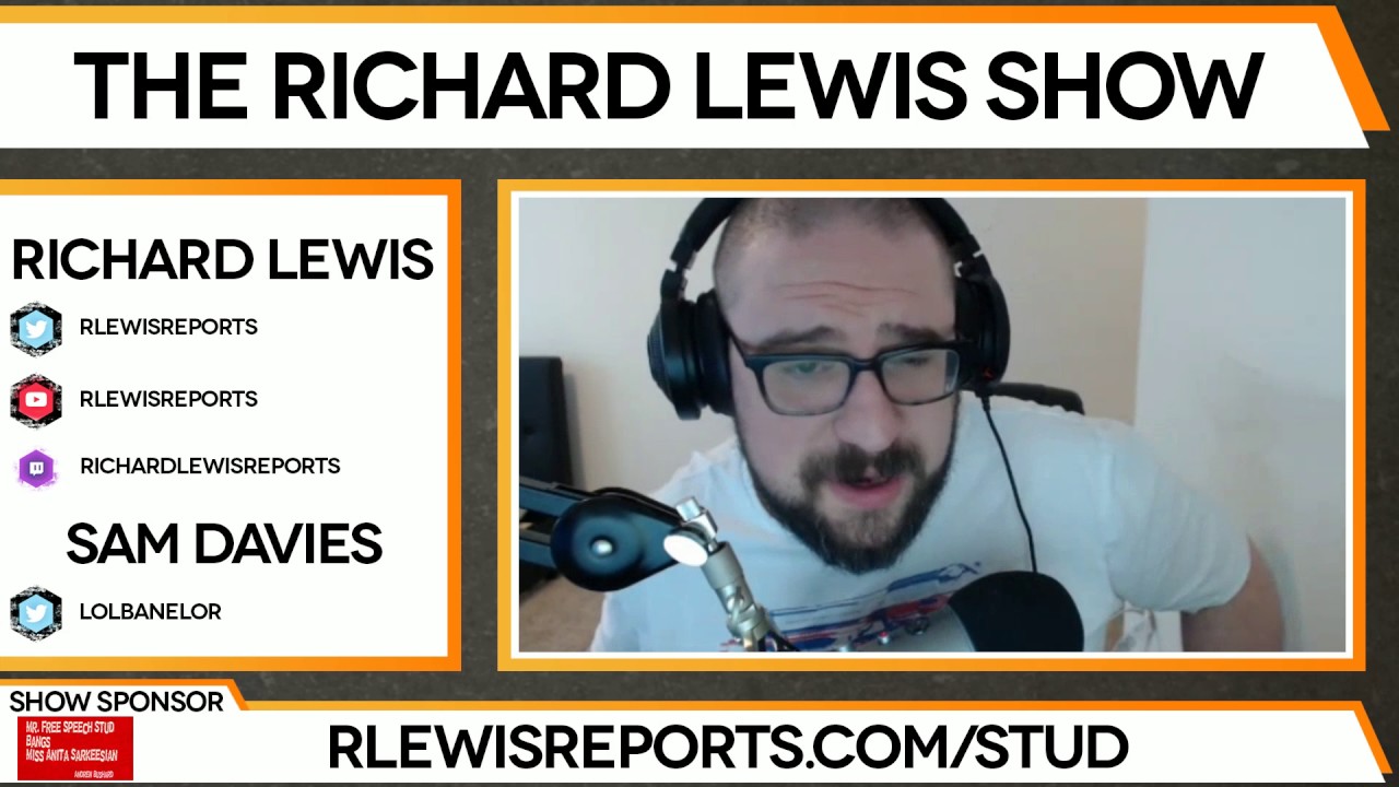 The Richard Lewis Show #44: Mr Free Speech Stud - RLewisReports